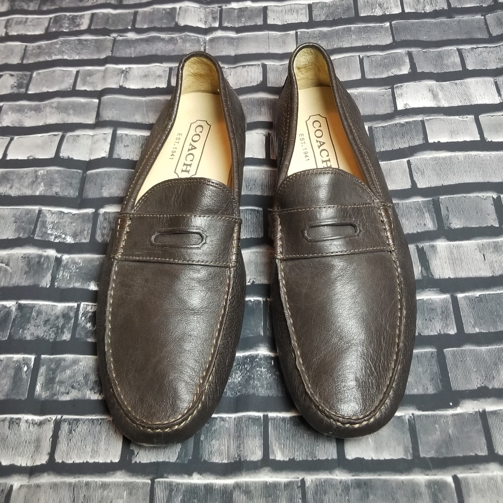 Coach Leather Loafers - Gem